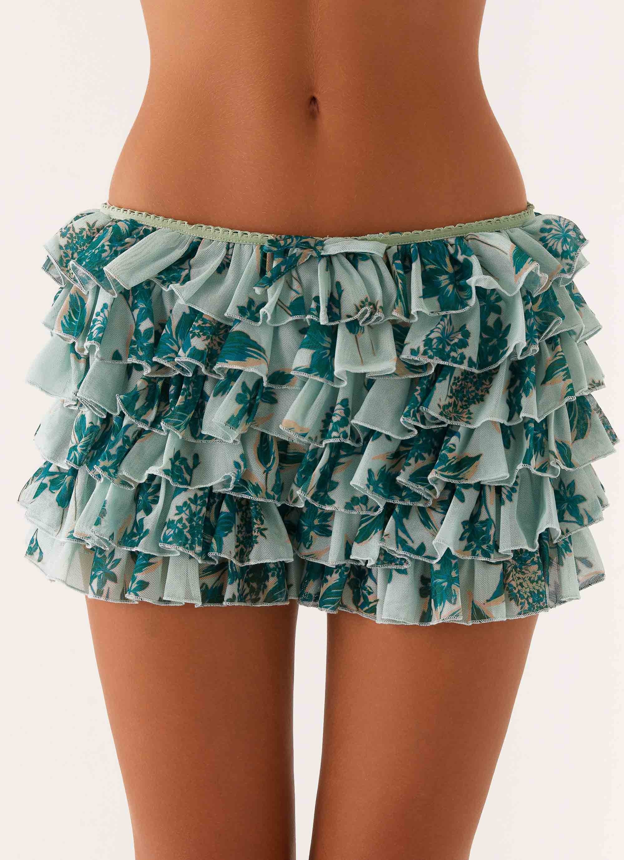 Entertain Me Bloomer Shorts - Cloud Nine Floral – Peppermayo