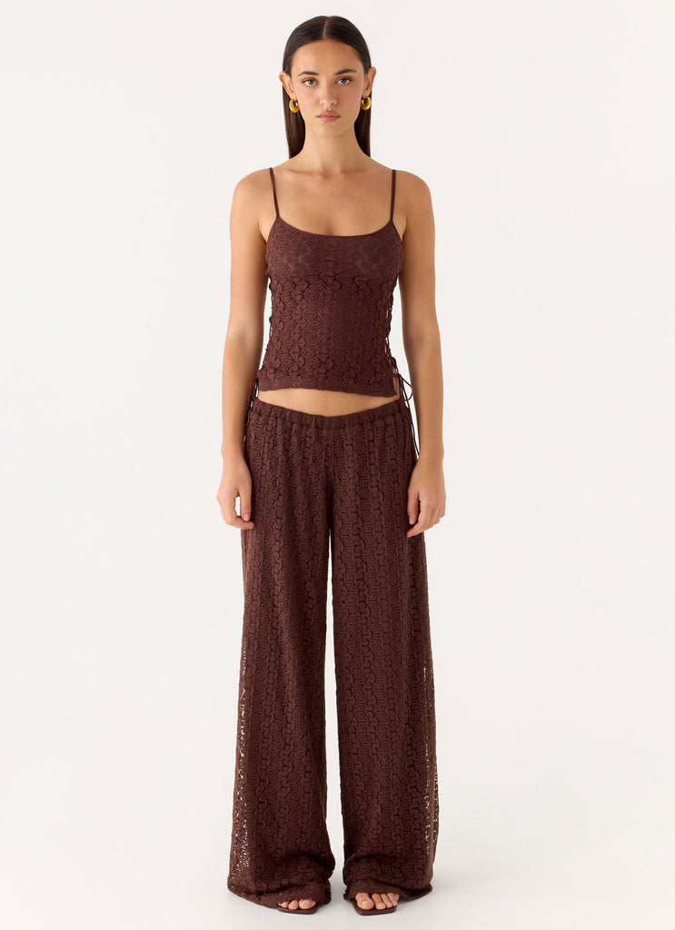 Mackenzie Top - Chocolate – Peppermayo